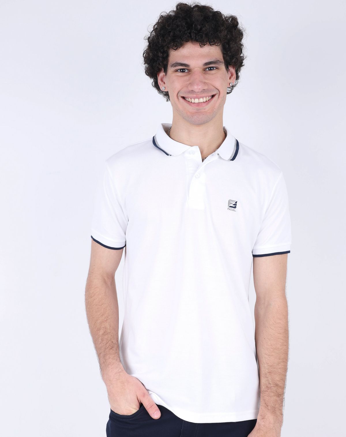 Camisa Polo Masculina Fatal Casual - lojasbesni